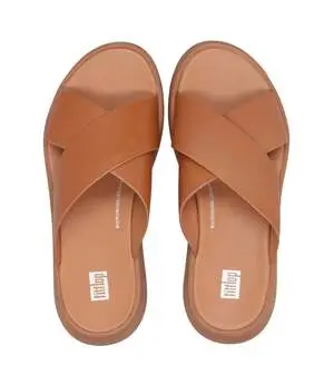 Fitflop Leather Crisscross Platform Sandals