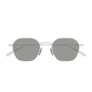 Montblanc Mb0472s Linea Nib Sunglasses - Silver