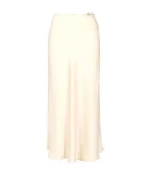 SIMONA CORSELLINI Viscose Belted Skirt