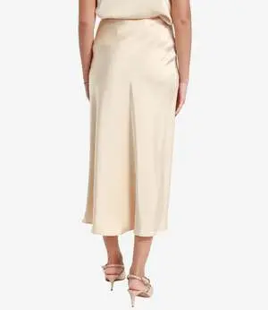 SIMONA CORSELLINI Viscose Belted Skirt