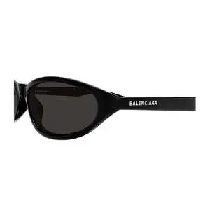 Balenciaga Oval Sunglasses With Logo Detail