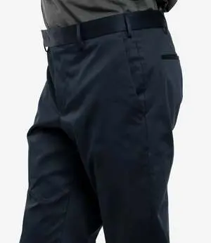PT TORINO Cotton Straight Leg Trousers