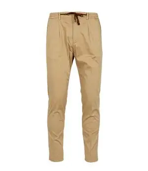 CRUNA Cotton Drawstring Trousers - Brown