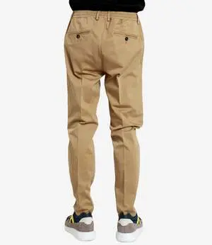CRUNA Cotton Drawstring Trousers - Brown