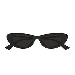 Bottega Veneta Oval Sunglasses - Black