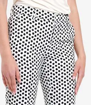 PT TORINO Polka Dot Tailored Trousers