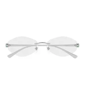 Cartier Rimless Eyeglasses - Silver