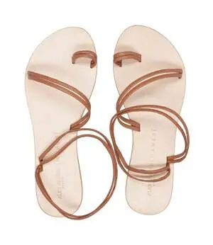 Manebí Leather Flat Sandals
