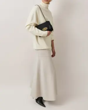 Mulberry Lily Shoulder Bag - Nero