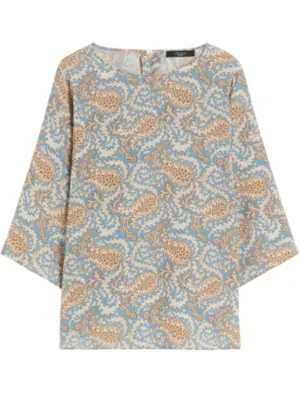 Max Mara Printed Blouse