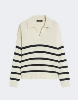 Max Mara Striped Knit Sweater