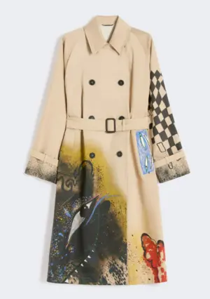 WEEKEND SIGNATURE Artistic Trench Coat