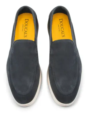 DOUCAL'S Suede Loafers - Blue