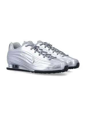 Nike Shox Z Athletic Sneakers - Silver