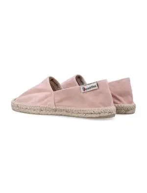 ESPADRILLES Alpargata Ante Suede Slip-on - Pink