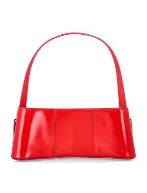 Coperni Sculptural Cylindrical Shoulder Bag - Red