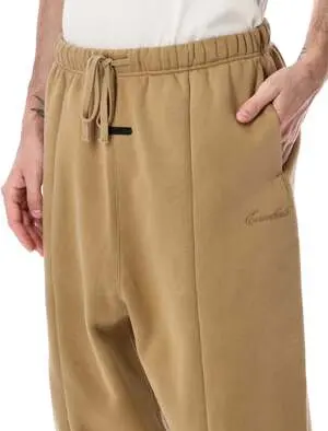 Fear Of God Wide Leg Fleece Sweatpants - Dune