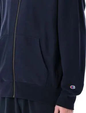 Champion Full Zip Hoodie - Blue