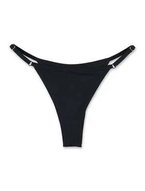 MATINEE The Marina Slip Bikini Bottom - Black