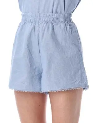 American Vintage Feoly Shorts - Blue