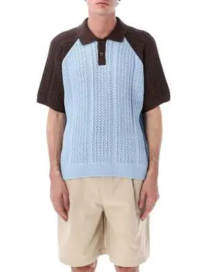 Obey Abel Knitted Polo Shirt