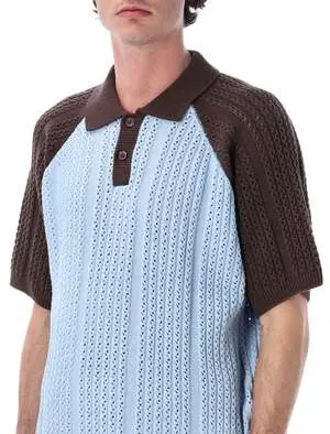 Obey Abel Knitted Polo Shirt