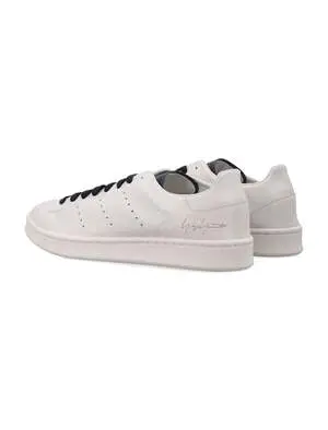 Y3 Stan Smith Leather Sneakers - Alumina/black