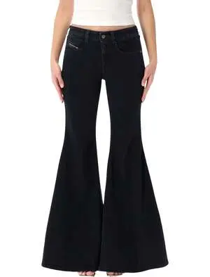 DIESEL® D-bleess Flared Jeans - Black