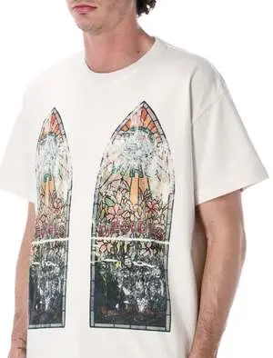 WHO DECIDES WAR Graphic Print Cotton T-shirt