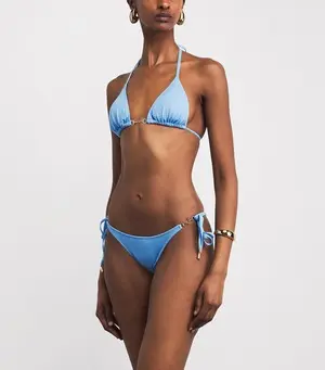 Melissa Odabash Menorca Bikini Top - Blue