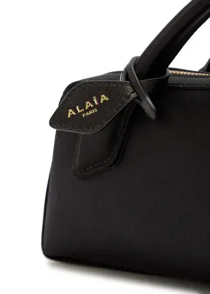 Alaïa Le Teckel Satin Clutch - Black