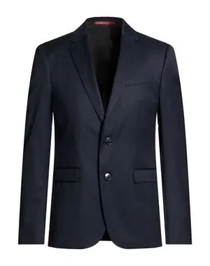 Hugo Blazer Size Virgin Wool - Blue