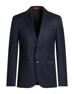 Hugo Blazer Size Virgin Wool - Blue