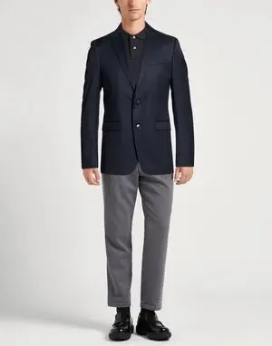 Hugo Blazer Size Virgin Wool - Blue