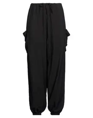 Yohji Yamamoto Wool And Cupro Cargo Pants