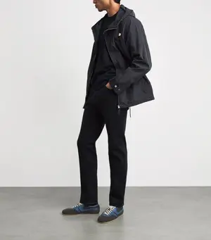 Stone Island Garment-dyed Nylon Tc Parka