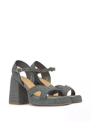 CastaÑer Vale Braided Platform Sandals