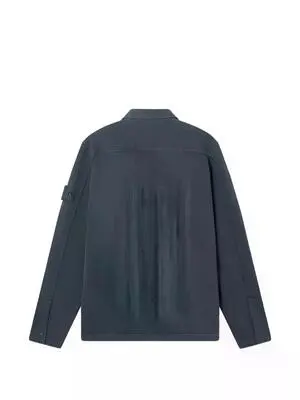 Stone Island Compass-patch Pocket-detail Shirt