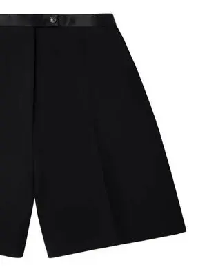 Khaite Micha Pressed-crease Shorts