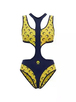 MARINE SERRE All-over Moon Cut-out Bodysuit