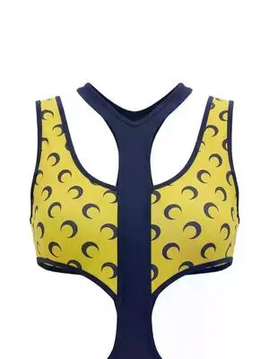 MARINE SERRE All-over Moon Cut-out Bodysuit