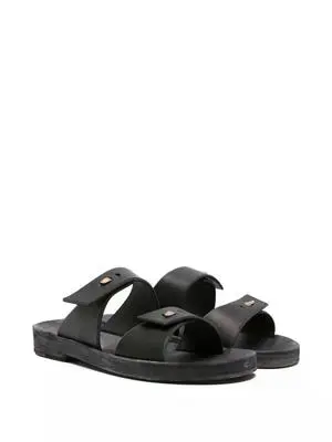 MA+ Double-strap Leather Sandals