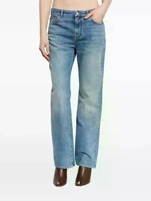 Alexander McQueen Zip Detail Jeans