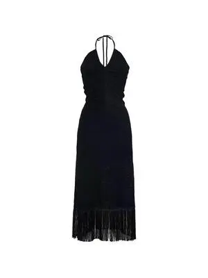 Cara Cara Hawthorne Fringe-trim Midi Dress
