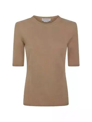 Gabriela Hearst Xanthe Short-sleeve Sweater