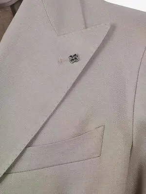 Tagliatore Double-breasted Linen Suit