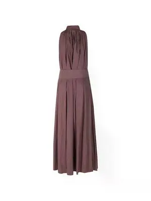ISABELLE BLANCHE Sleeveless Belted Maxi Dress