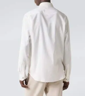 Canali Cotton And Cashmere Shirt