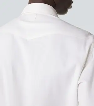 Canali Cotton And Cashmere Shirt