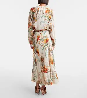 Etro Floral Wrap Skirt